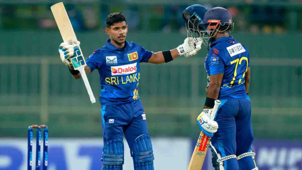 Pathum Nissanka hits Sri Lanka's first double-century in ODIs - SL Sports