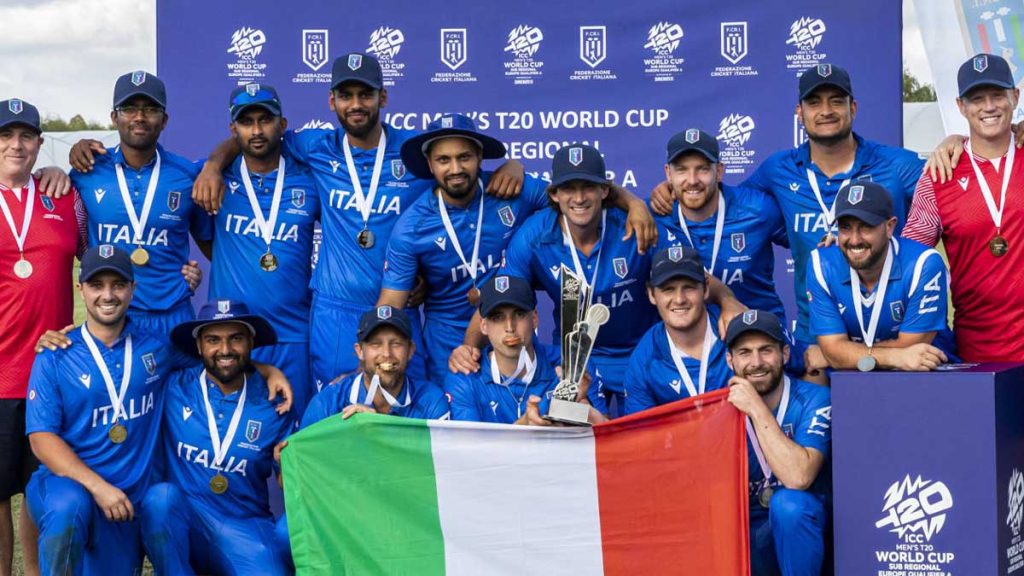 Italy advance in Men’s T20 World Cup 2026 Qualification after victory ...