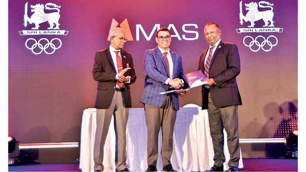 MAS official clothing partner of Team SL for Paris Olympics - SL Sports