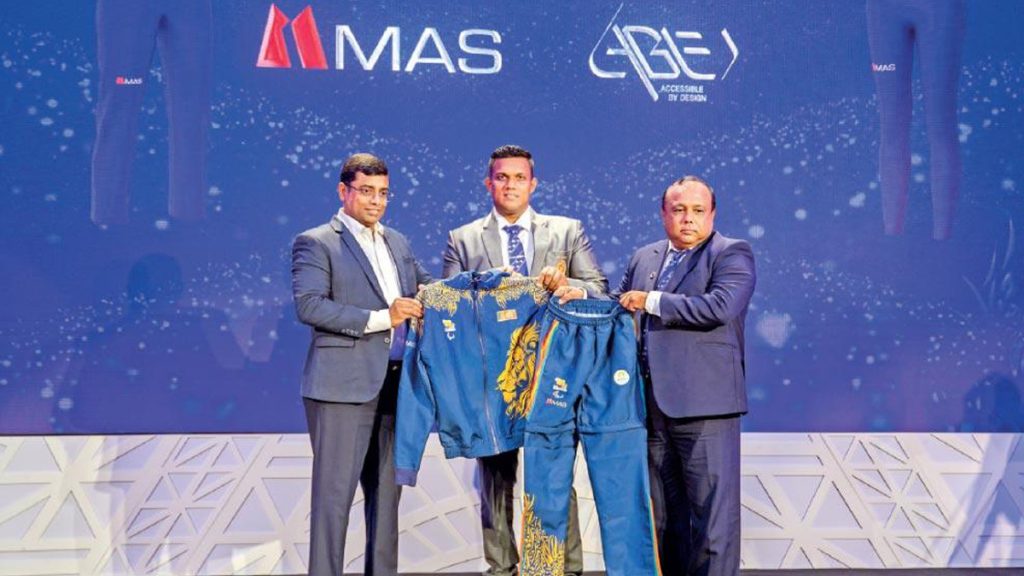MAS Holdings official clothing partner of NPC for Para Games - SL Sports