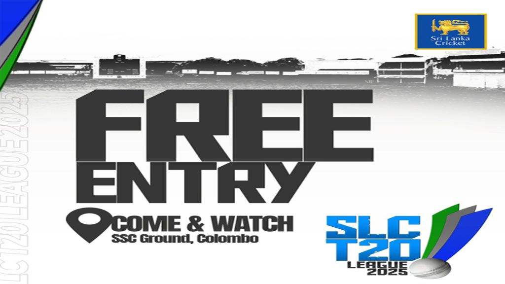 SLC T20 League 2025—open for the public to watch - SL Sports