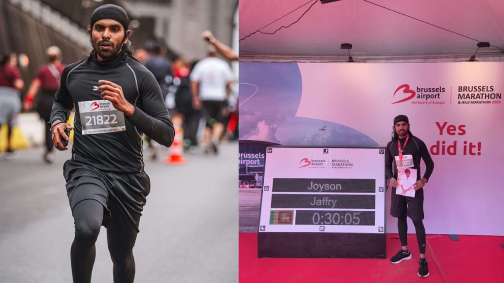 Sri Lanka's JOYSON JAFFRY among the outstanding talents in the Brussels ...