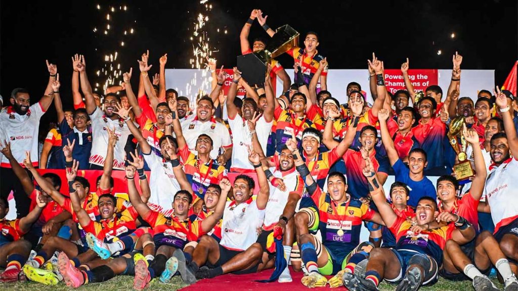 Trinity College kandy won the Dialog Schools Rugby League 2026 title ...