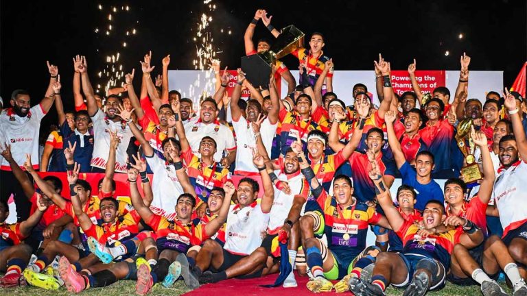 Trinity College kandy won the Dialog Schools Rugby League 2026 title ...